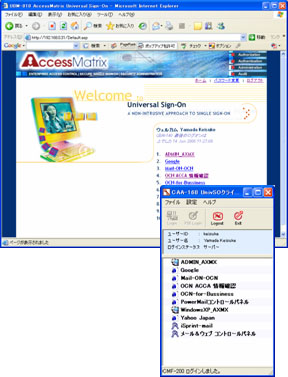 AccessMatrix™ Universal Sign-On (USO) | アイディネットワークス株式会社